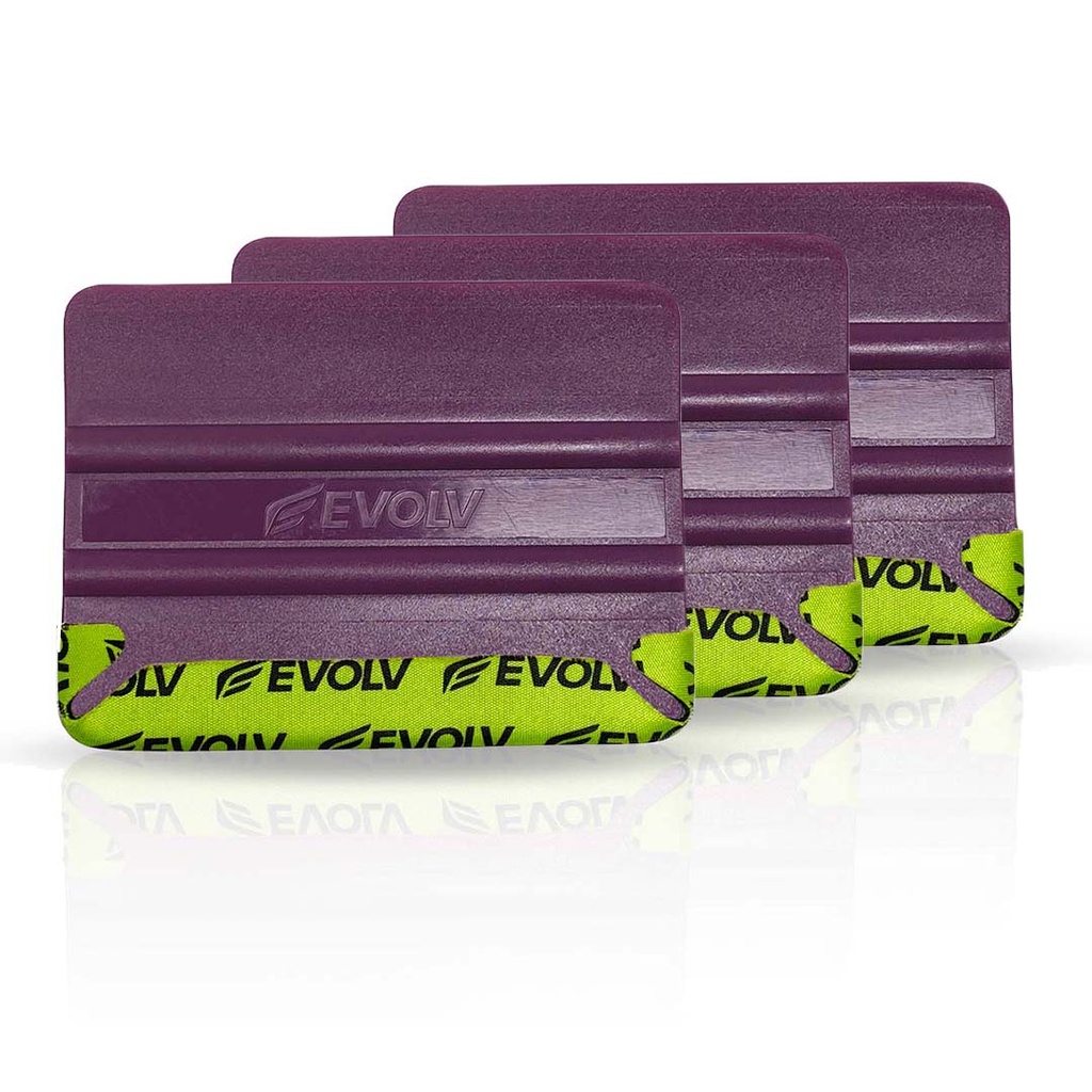 EVOLV Purple Hard squeegees | EVOLV